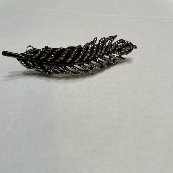 Independent | Accessories | Swarovski Crystal Iridescent Feather ...